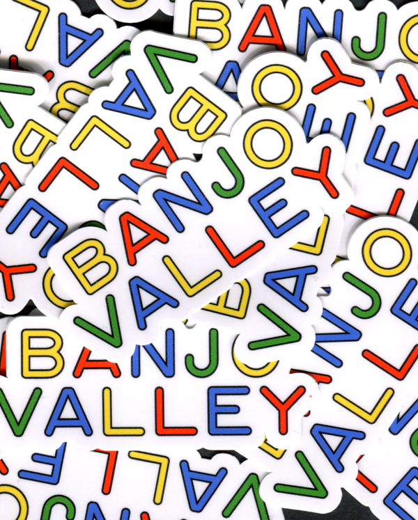BV Logo Sticker – Banjo Valley